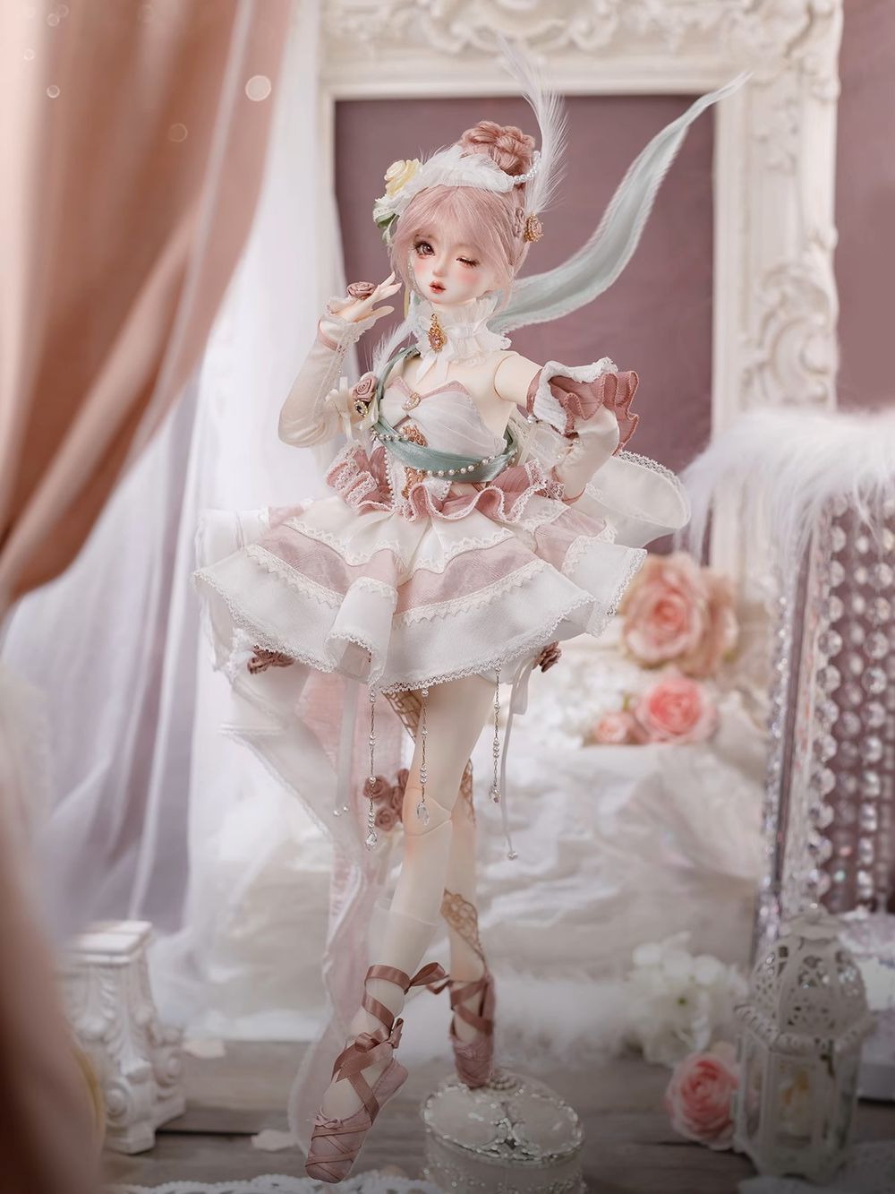 Flore Outfit (with Handheld) + Wig | bjd outfit – Dolk BJD